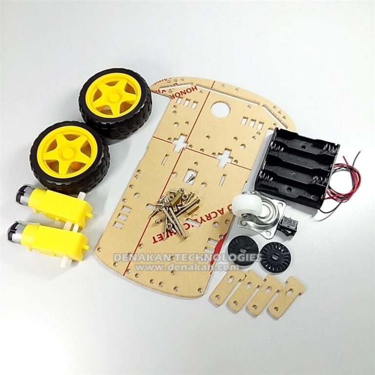 2WD Robot Car Kit – Denakan Technologies
