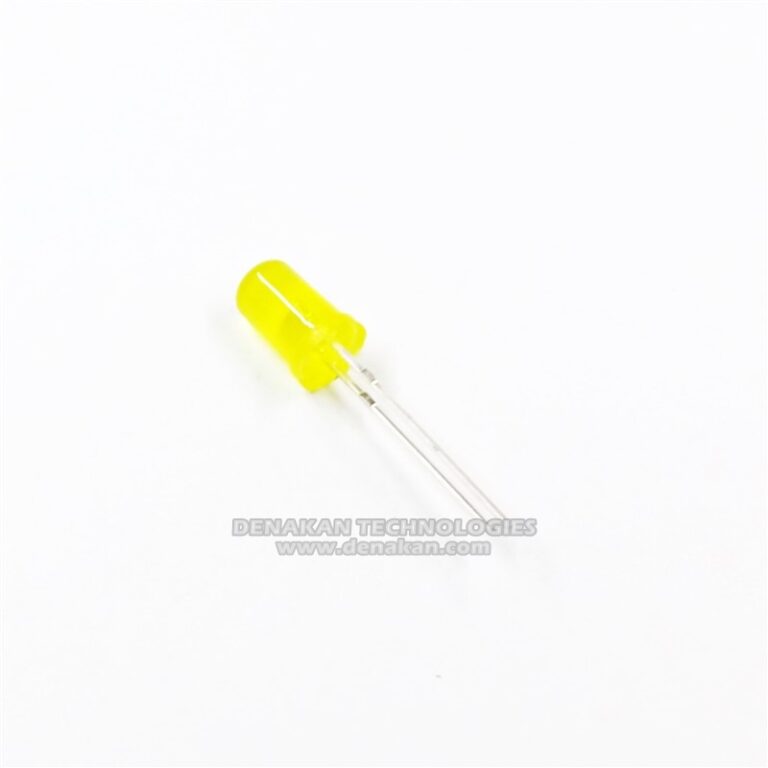 Yellow LED Light Emitting Diode 5mm Arduino 10pcs – Denakan Technologies